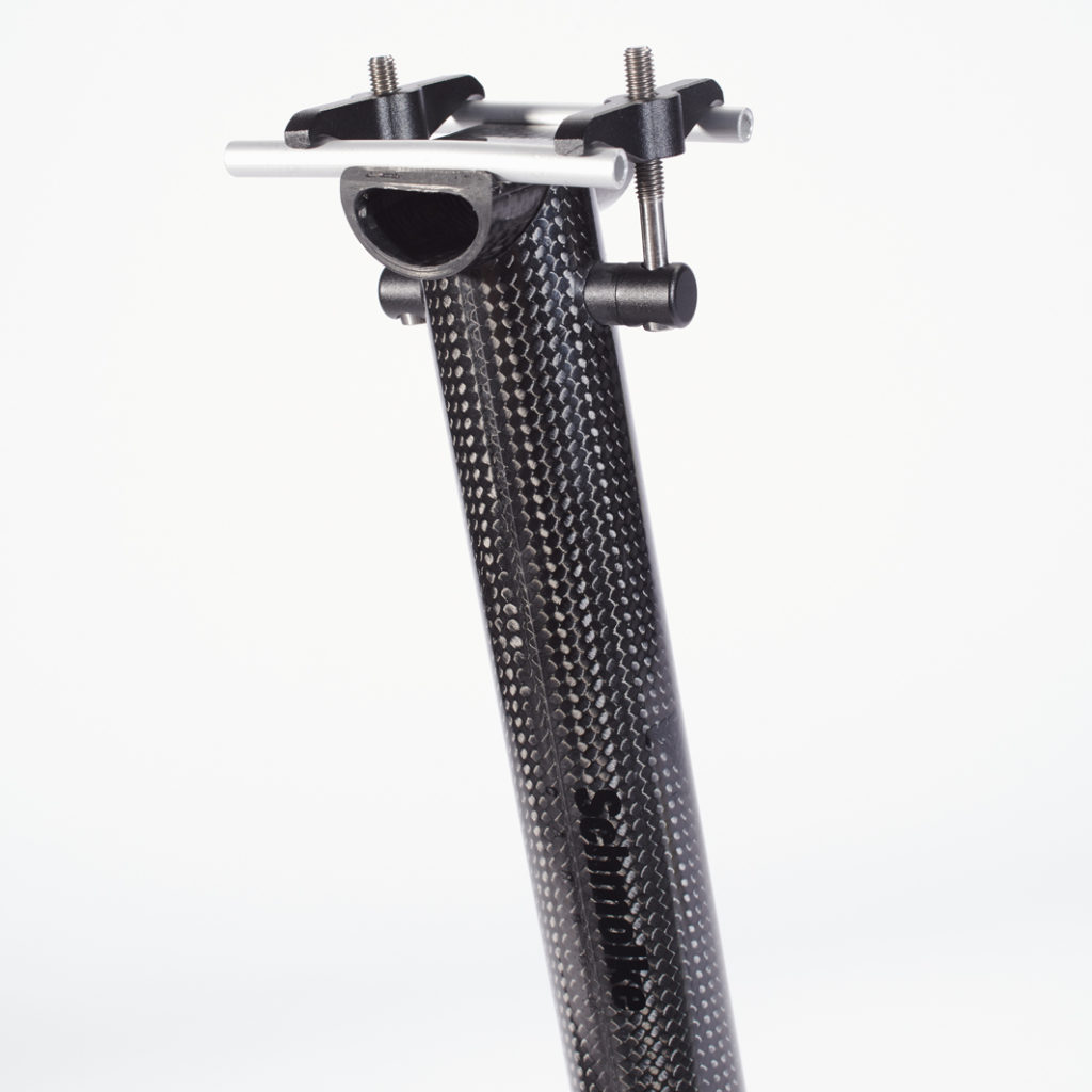 TLO carbon seatpost for folding bike